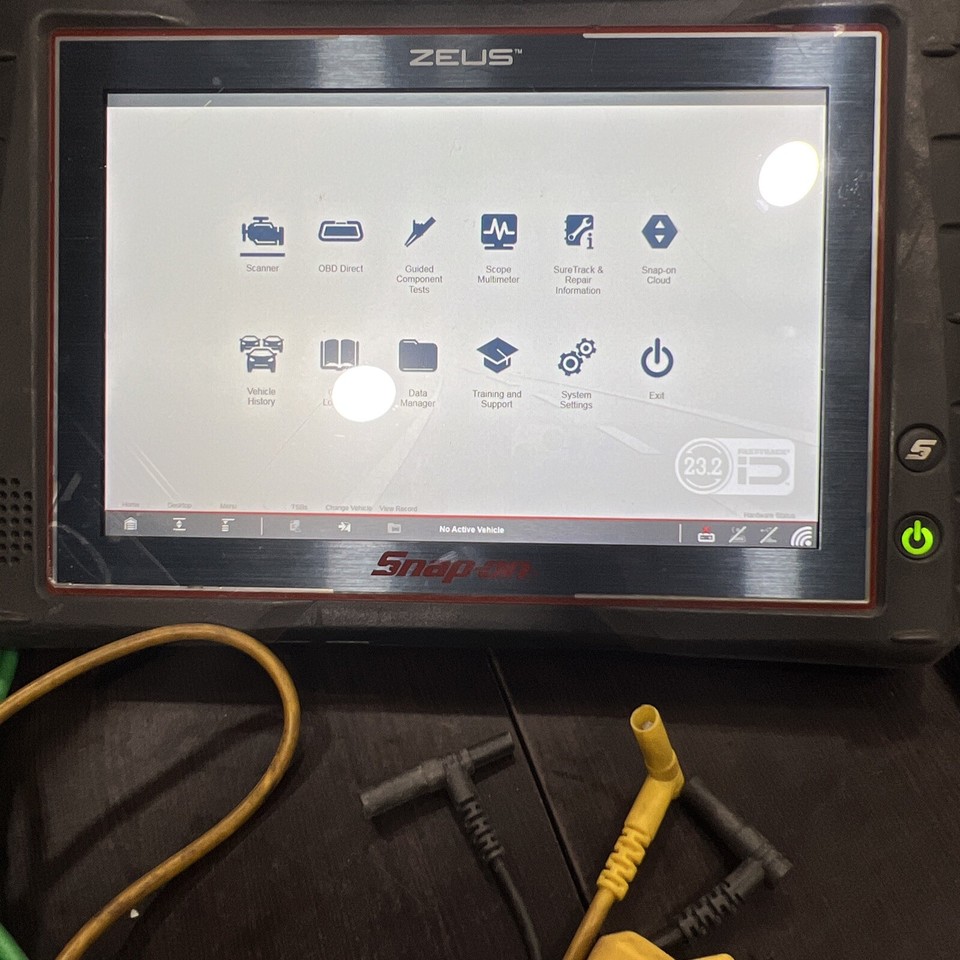 SNAP ON ZEUS SCANNER 23.2 SNAPON AUTOMOTIVE DIAGNOSTIC Scan TOOL | eBay
