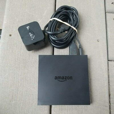 Amazon Fire TV (1st Generation) HD Media Streamer w HD Cable & Power ...