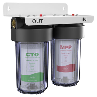 Big Blue Whole House Water Filter System City/Well Water Filtration ...