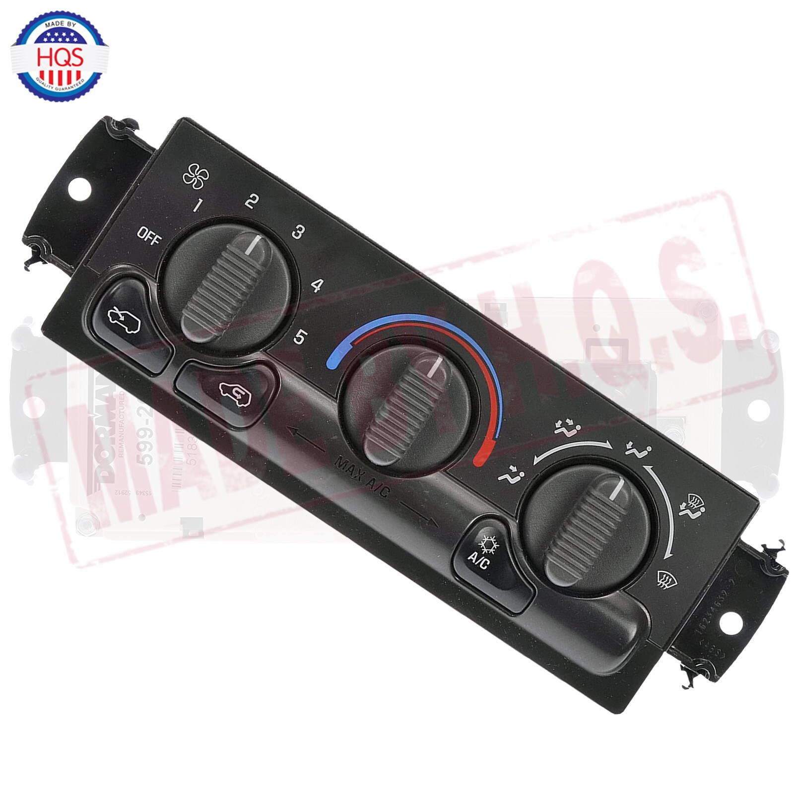 599-266 Climate Control Module HVAC Climate Control Panel Switch For ...