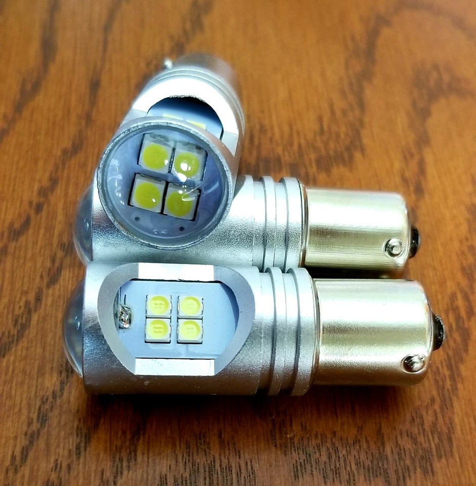3 BLINDING LED bulbs for Deere 316 317 318 330 322 420 430 headlamp ...