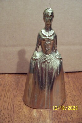 Brass Woman Souvenir Bell | eBay