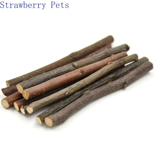 Chew Stick Apple Tree Branch Hamster Squirrel Natural Toys Parrots ...