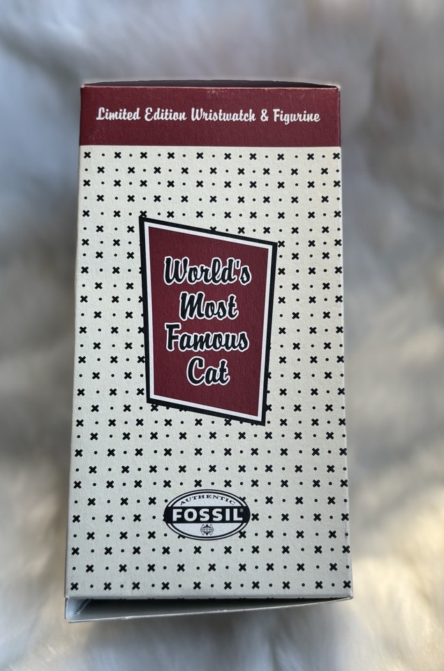 Fossil Limited Edition Felix The Cat Watch, Pre-Owned, Tag Attached ...