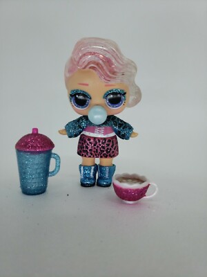 LOL Surprise Doll SNOW LEOPARD BABY Big Sister WINTER DISCO GLITTER ...