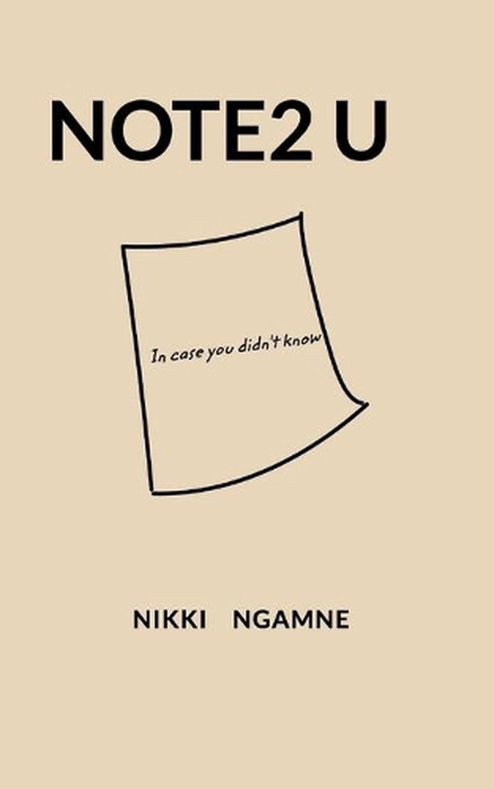 Note2 U by Nikki Ngamne (English) Paperback Book | eBay