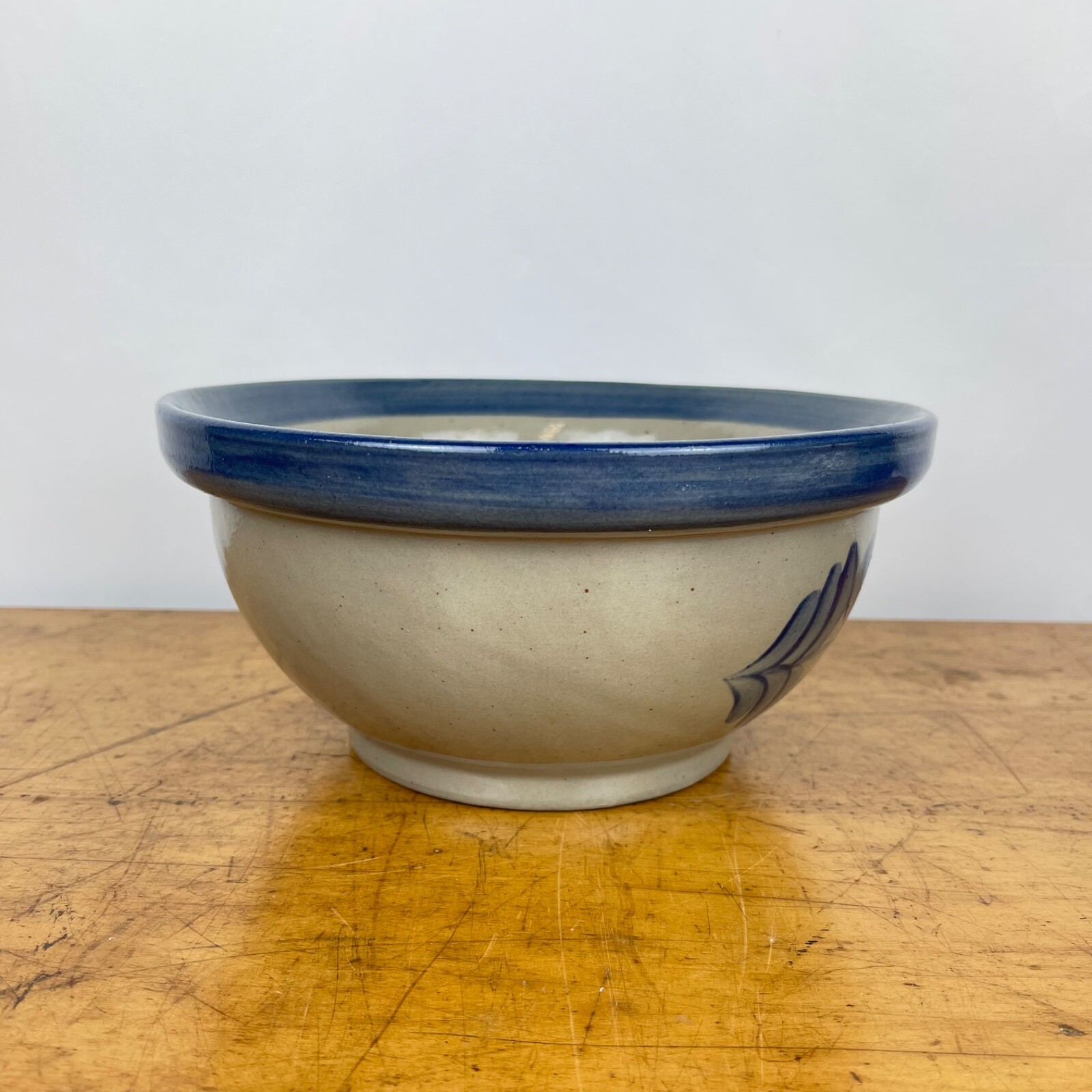 Vintage Beaumont Brothers Studio Art Pottery BBP 9” Salt Glazed Bowl ...