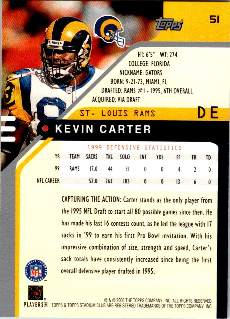 Kevin Carter Nfl Wife