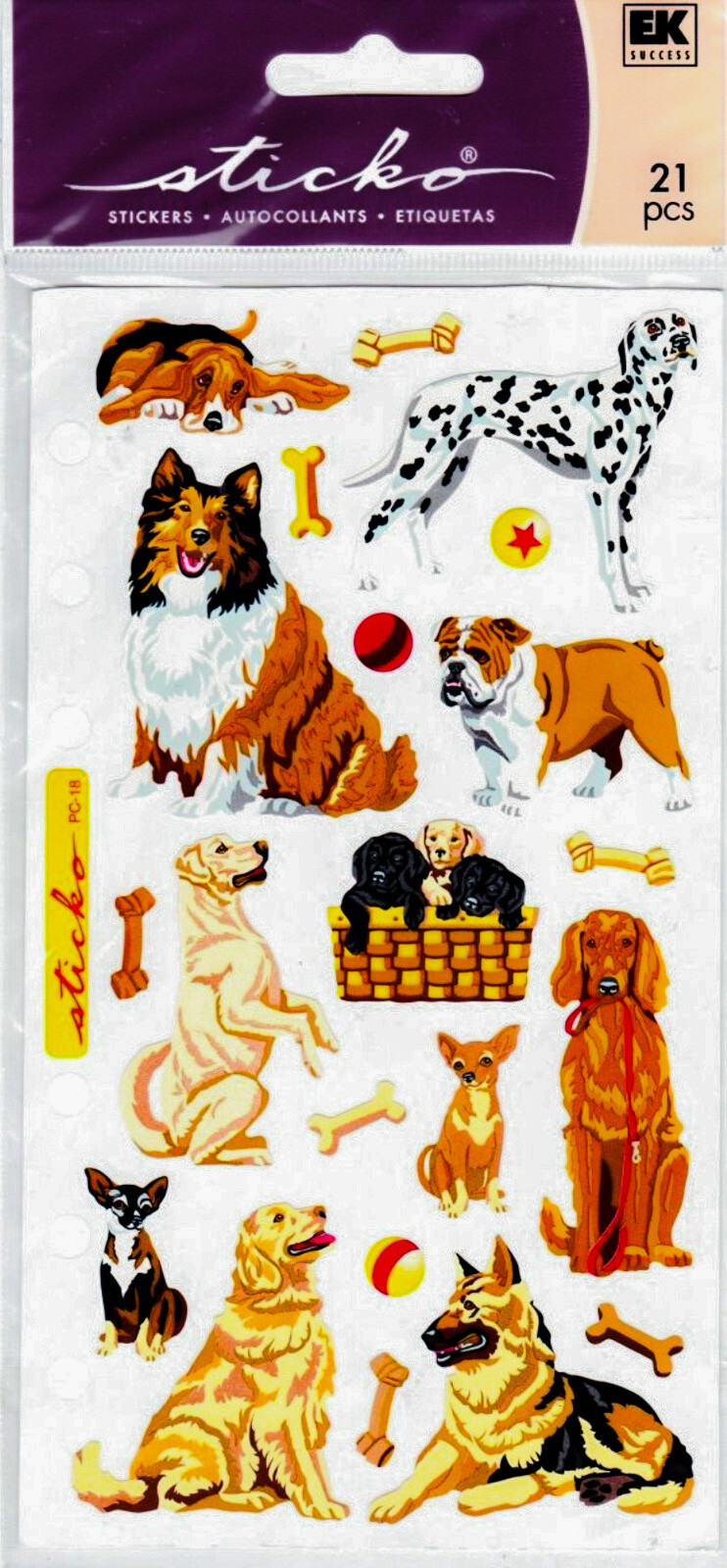 Sticko Stickers ANIMALS - Pet Fish Dog Farm Bear Monkey Deer Zoo Horse ...
