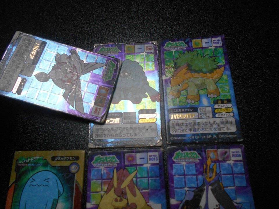 Pokemon Holo Mini Menko Card 6 SET Palkia Tangrowth Wobbuffet etc #1464 ...
