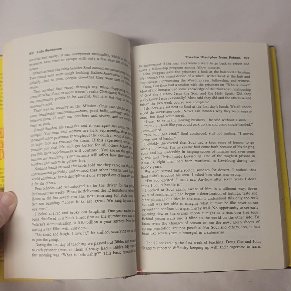 Life Sentence Book Charles Colson 1980 3rd Printing | eBay