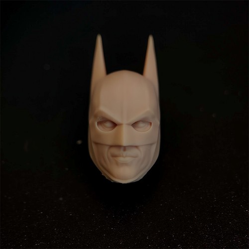 1/12 Scale 1989 With Mask Batman Keaton Head Sculpt Unpainted Fit 6 ...