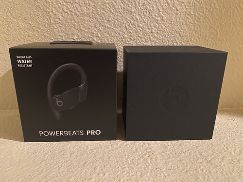Beats by Dr. Dre Powerbeats Pro - EMPTY BOX With Decal BLACK Color ...