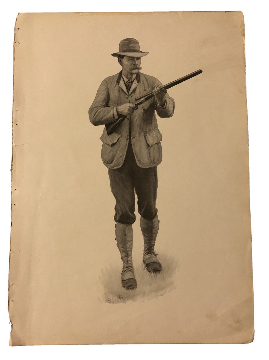 Hunting Rifle Drawing