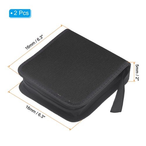 CD Case Holders, 2 Pcs Total 80 Capacity Disk Storage Dividers ...