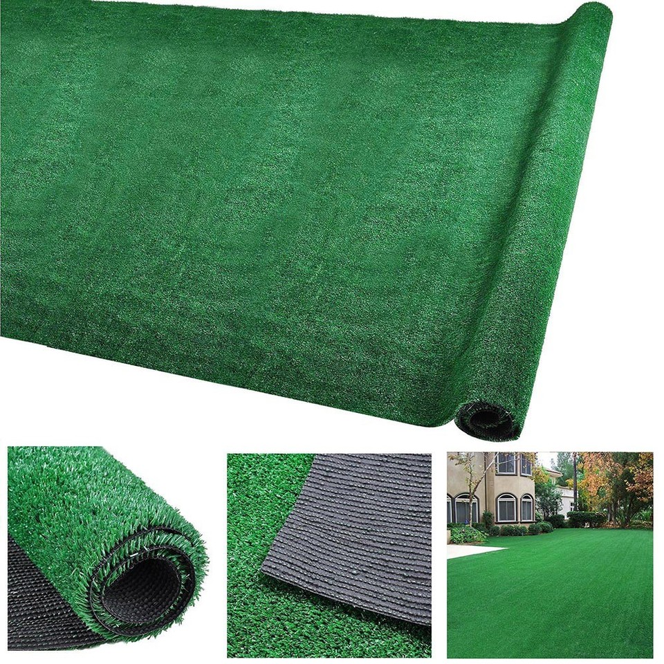 65x3 ft Synthetic Turf Grass Artificial Fake Lawn Floor Mat Carpet ...