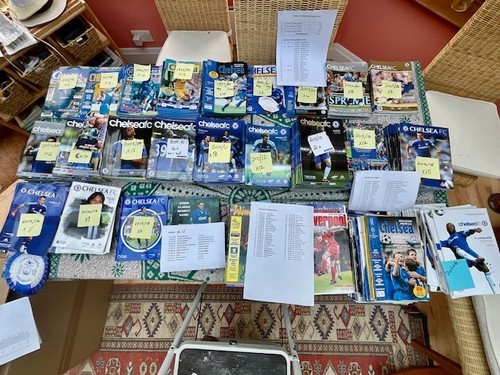 Chelsea FC Match day programmes x 324 Various 1995 to 2016 | eBay UK