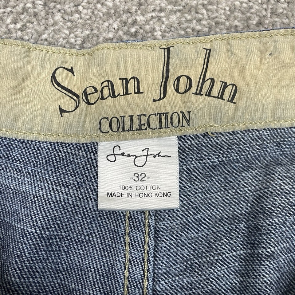 Sean John Collection Jeans Men 32 (Fit 33x31) Baggy Hip Hop 90s Y2K ...