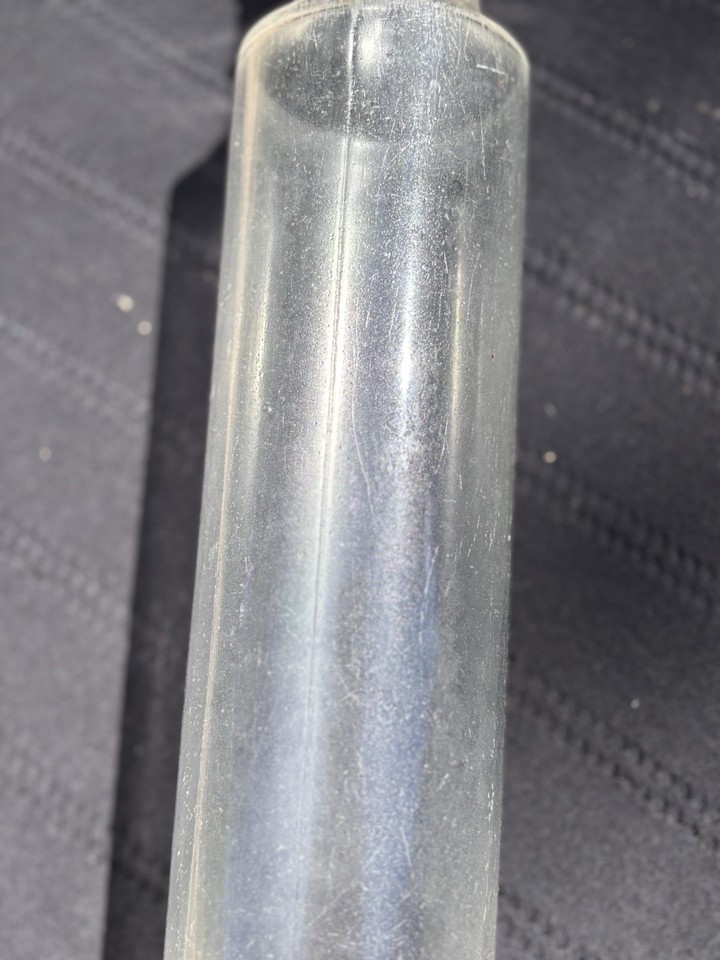 Vintage Roll Rite Good Housekeeping Clear Glass Rolling Pin w/Metal | eBay