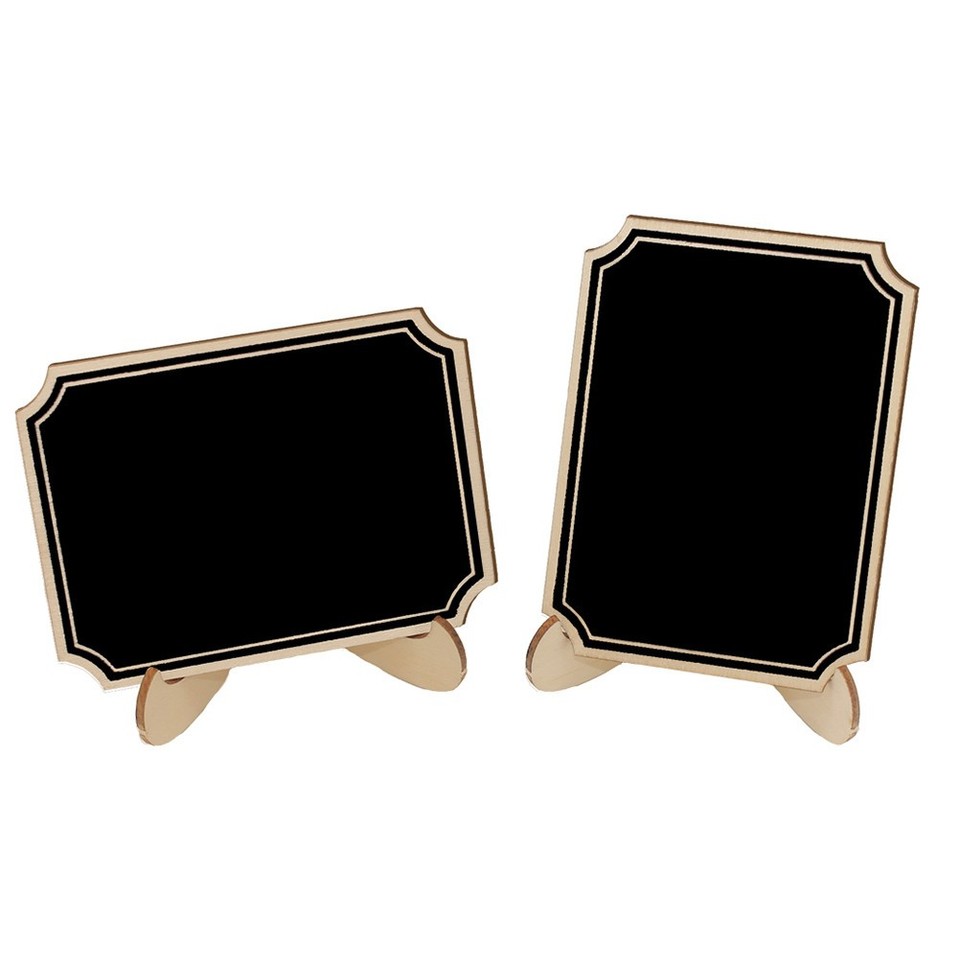 10pcs message board signs memo board wood display chalkboards ...