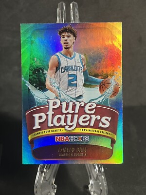 2022 Panini Hoops Pure Players Holo #4 Lamelo Ball - Hornets | eBay