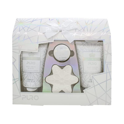 Style & Grace Puro Bath Set Body Wash / Body Lotion / Lip Balm / Bath ...