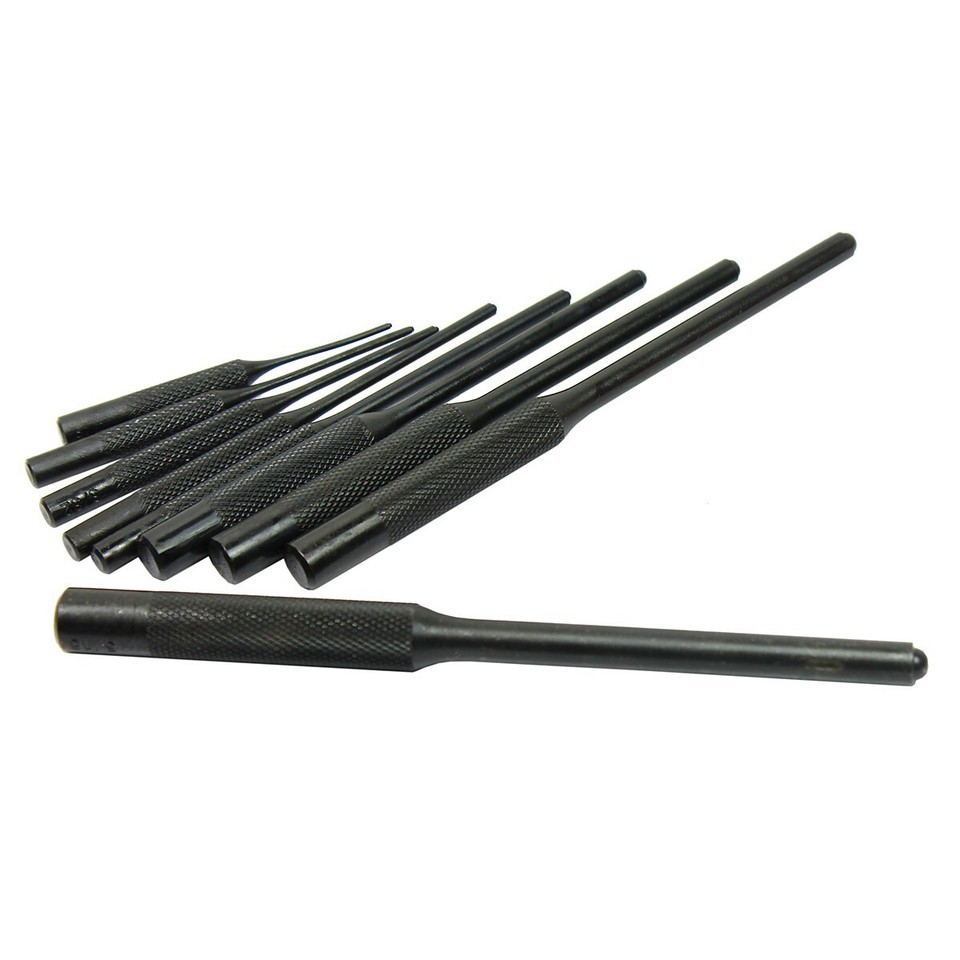 9PCS Forged Steel Roll Pin Punch w/Double Face Hammer Rifle Gunsmithing ...