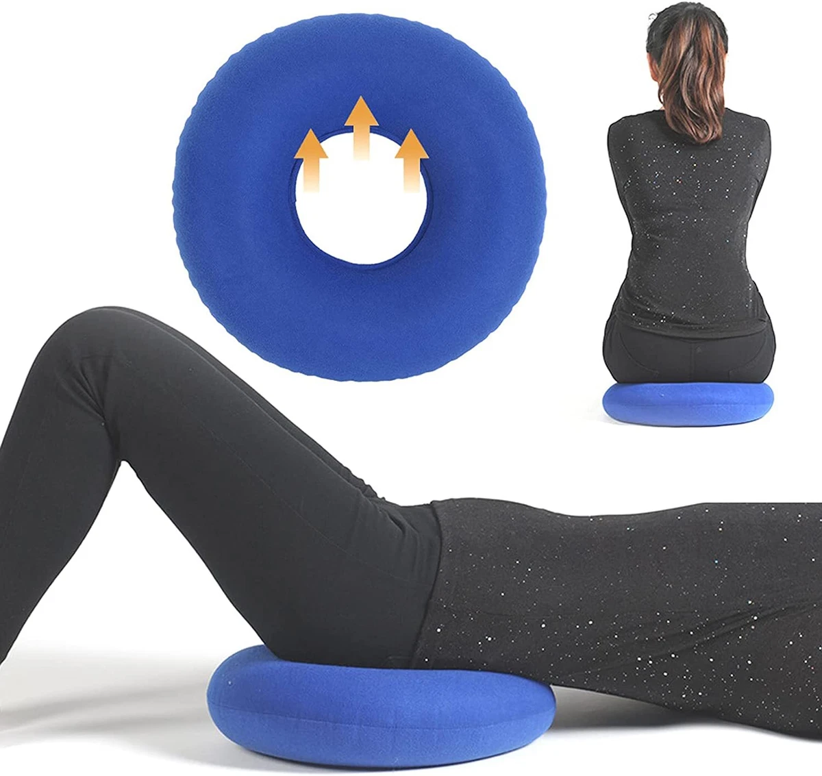 Round Inflatable Cushion Rubber Ring Donut Seat Medical, 40% OFF