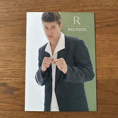 REUNION Menswear Fashion Ad Campaign 1990s Male Model Postcard 4x6 ...