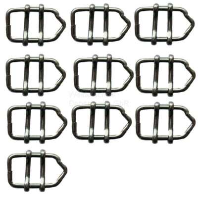 Bandverbinder bis 13 mm 10 Stück Breitbandverbinder Weidezaun ...