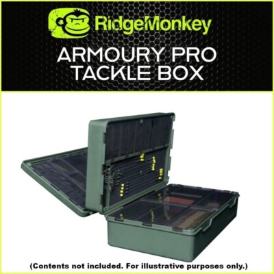 RIDGEMONKEY ARMOURY PRO TACKLE BOX | NEW - CARP FISHING RIG STORAGE ...
