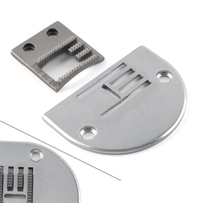 #705+#724 1Set Needle Plate Zig Zag 10MM & Feed Dog For CONSEW 99 199RB ...