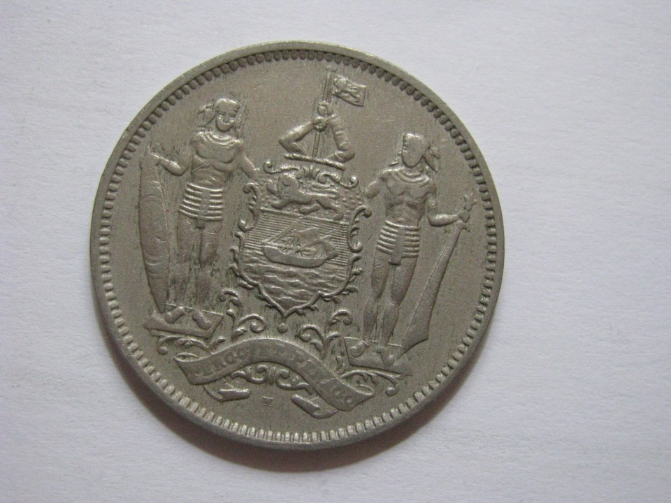 1903 Five Cent North Borneo Co British Malaysia Coin 5 Cent #1903.1 ...
