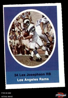 1972 Sunoco Stamps Les Josephson Rams Augustana 6 - EX/MT | eBay