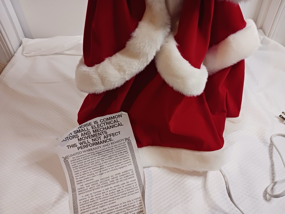 Vintag Motion Animated 24” Christmas Mrs.Claus Figures In Original Box ...