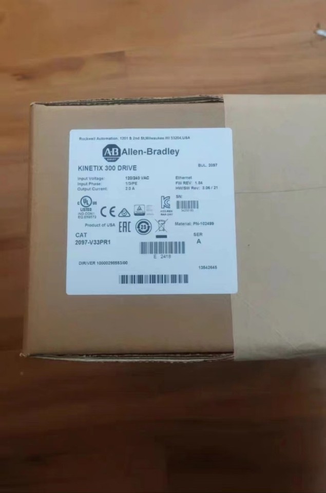 New Allen Bradley 2097-V33PR1 Kinetix 300 Servo Drive SERVO DRIVE 2097 ...