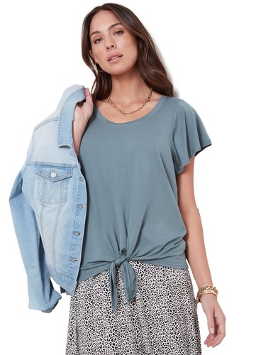 Womens Summer Tops - Blue Basic - Vivid - Office Wear - Work Clothes | Katies | eBay