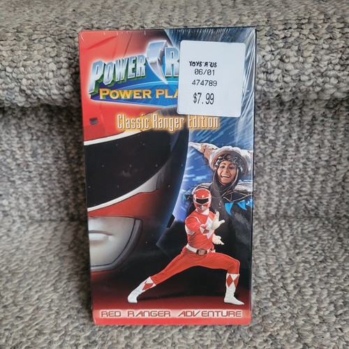 Power Rangers Power Playback: Red Ranger Adventure VHS Tape 2000 Sealed ...