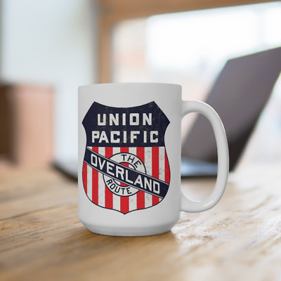 Union Pacific Overland Route Railroad Coffee Mug 15oz | eBay