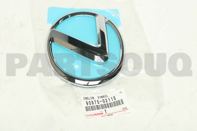 9097502115 Genuine Toyota EMBLEM, RADIATOR GRILLE (OR FRONT PANEL ...