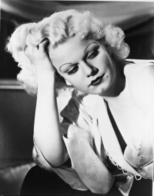 Jean Harlow 1930's Iconic Blonde Bombshell Glamour Vintage 8x10 Studio ...