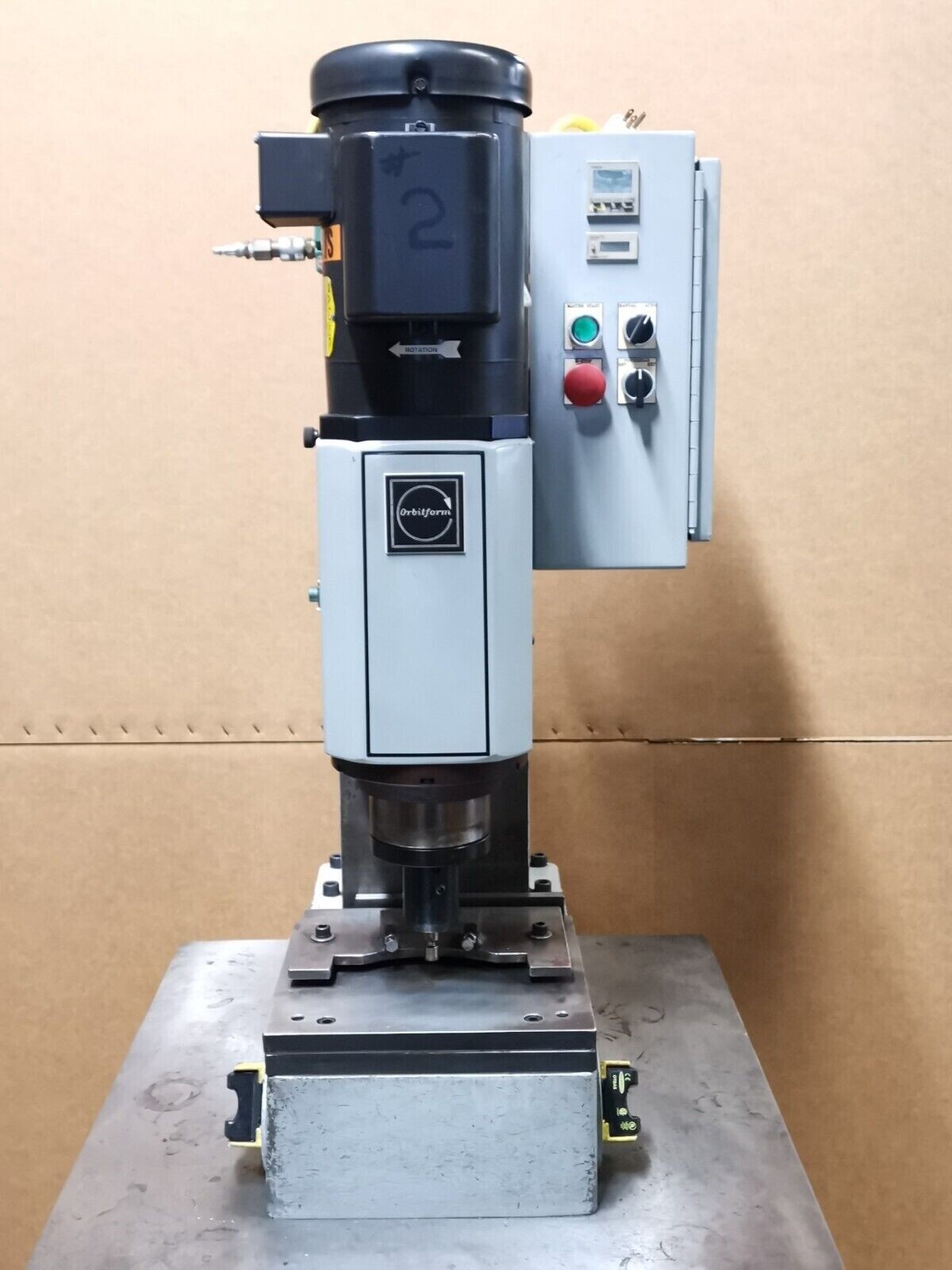 ORBITFORM Model B-310 Orbital Riveter w/Steel Bench 110 Volts 200 Hours ...