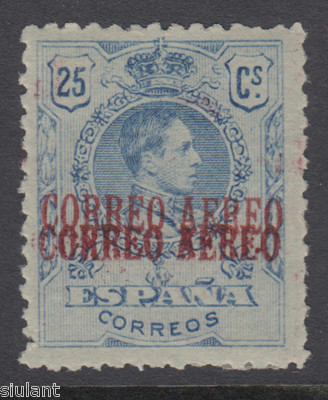 Variety Alfonso XIII Double Habilitation * 294hh - Year 1920 - Luxury ...