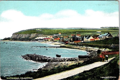 Town View, WHITEHEAD, County Antrim, IRELAND Postcard | eBay