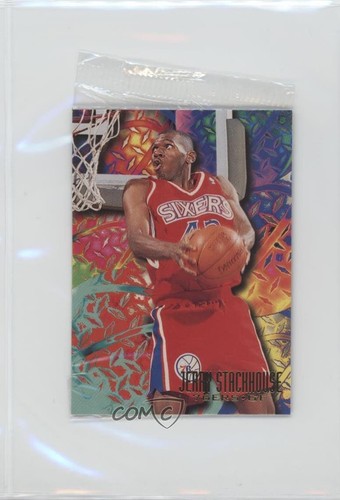 1996 Fleer/Skybox Mountain Dew Metal Rookie Roll Call Jerry Stackhouse ...