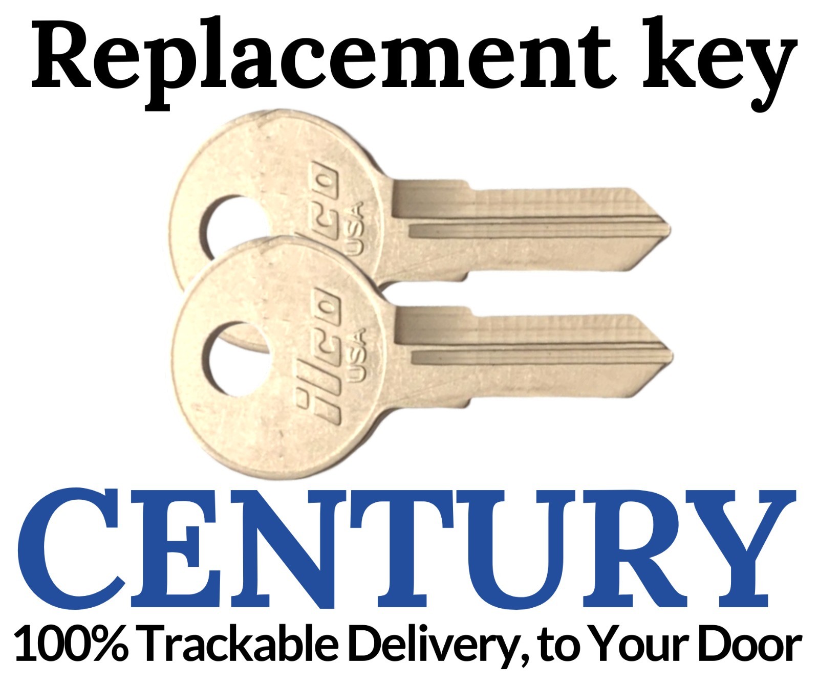Century Truck Cap Keys Truck Topper Replacement Key Cut to Code 001-020 ...