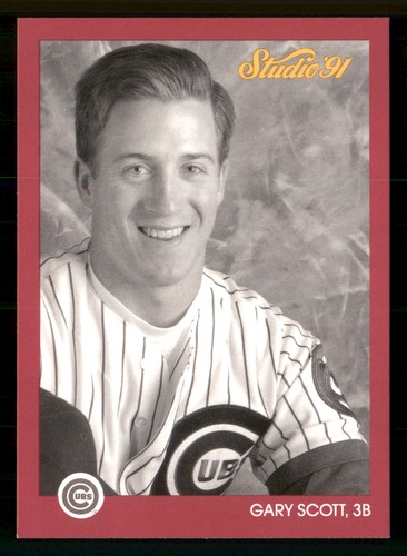 Gary Scott - 1991 Studio #159 RC - Chicago Cubs | eBay