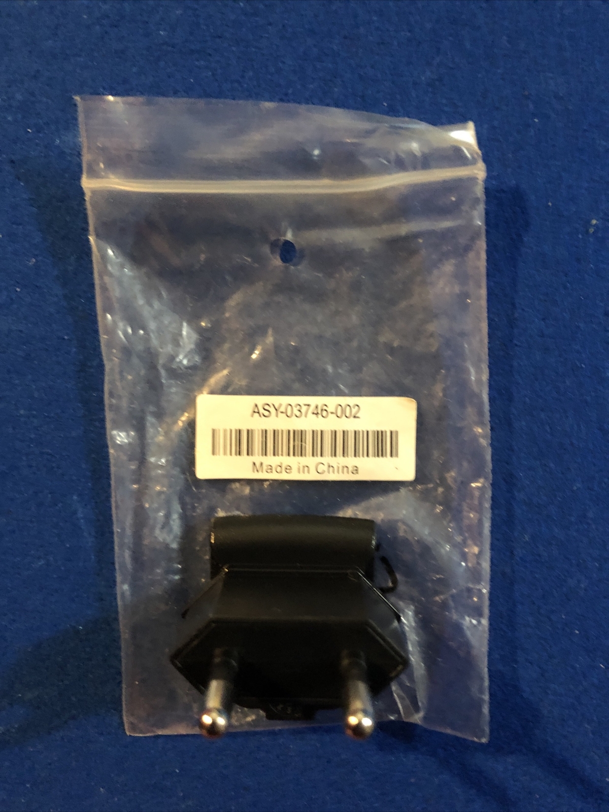 ASY-03746-002 BlackBerry Europe Adapter Clip Plug Black Oem Ships N 24h ...