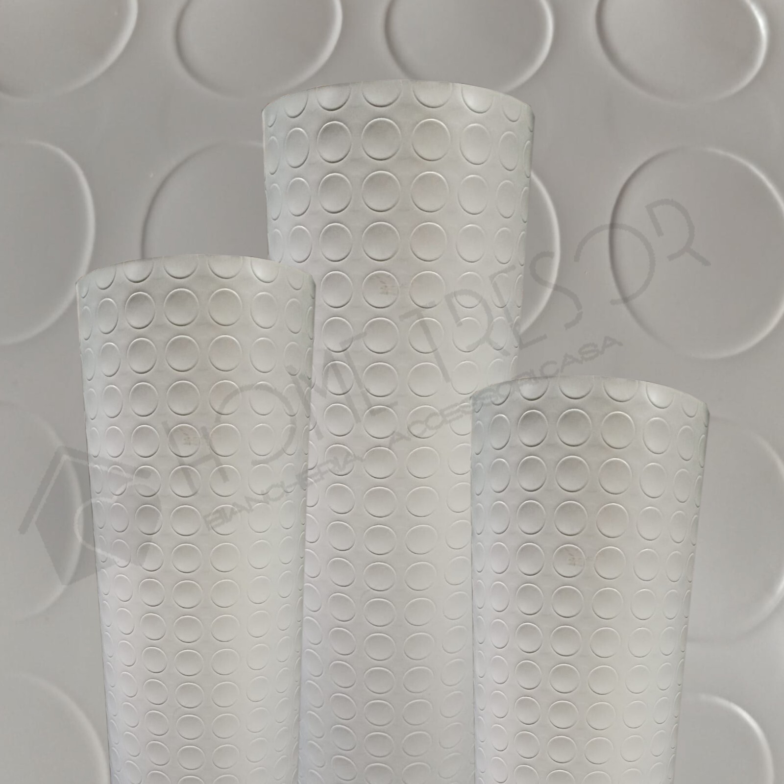 COPRIPAVIMENTO BOLLATO TAPPETO PAVIMENTO PVC GOMMA BULLONATO LINOLEUM ...