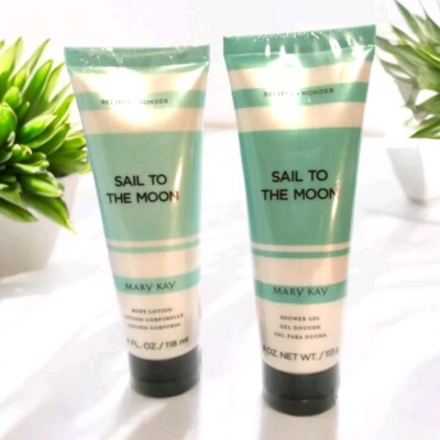 MARY KAY ~ SAIL TO THE MOON set Body Lotion and shower gel ~ Both new ...